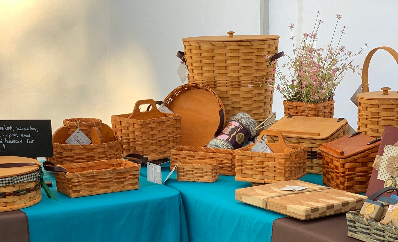 Amish Made Letter Holder Basket | Etsy