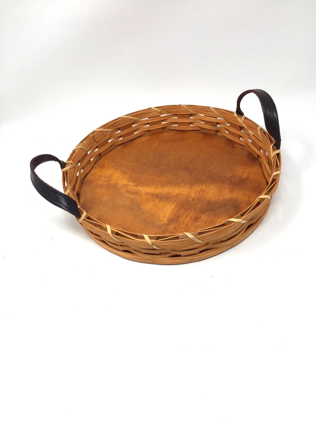Amish Made Pie Carrier Basket - Etsy