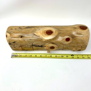 Amish Made Cedar Log Jewelry Box With Secret Drawer - Etsy