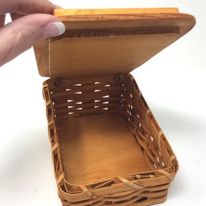 Amish Made Note Pad Basket - Etsy
