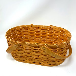 Amish Made Small Gathering Basket | Etsy