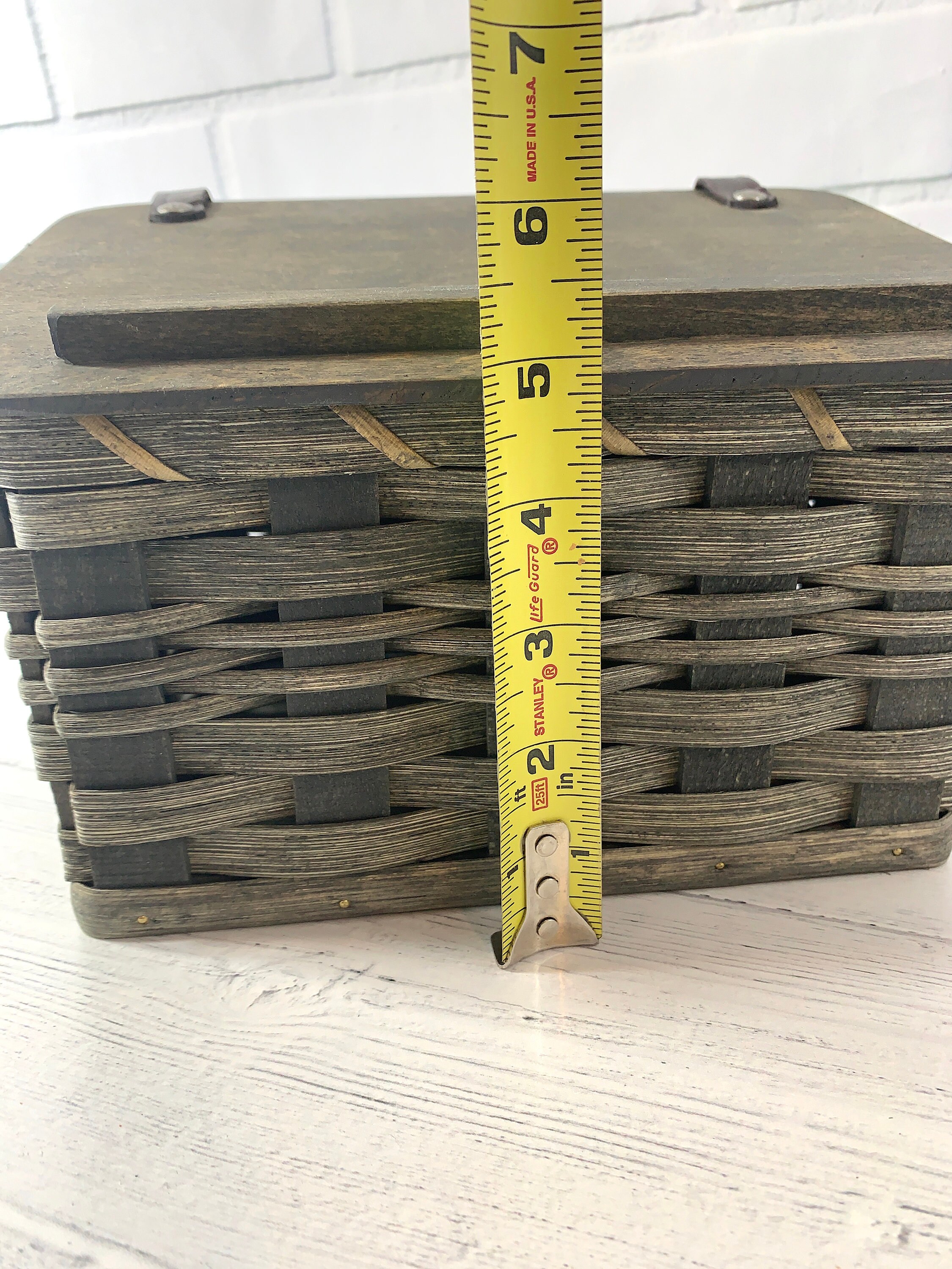 Amish Made Large Recipe Box in Beautiful Blue/gray Gorgeous - Etsy