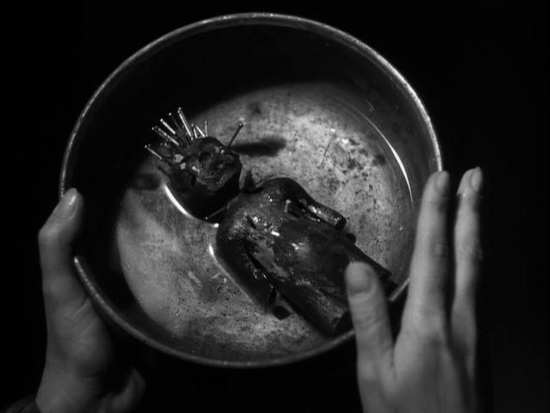 VINTAGE VOODOO DOLL Genuine Movie Prop 1944 Weird Woman W/lon Chaney Jr ...