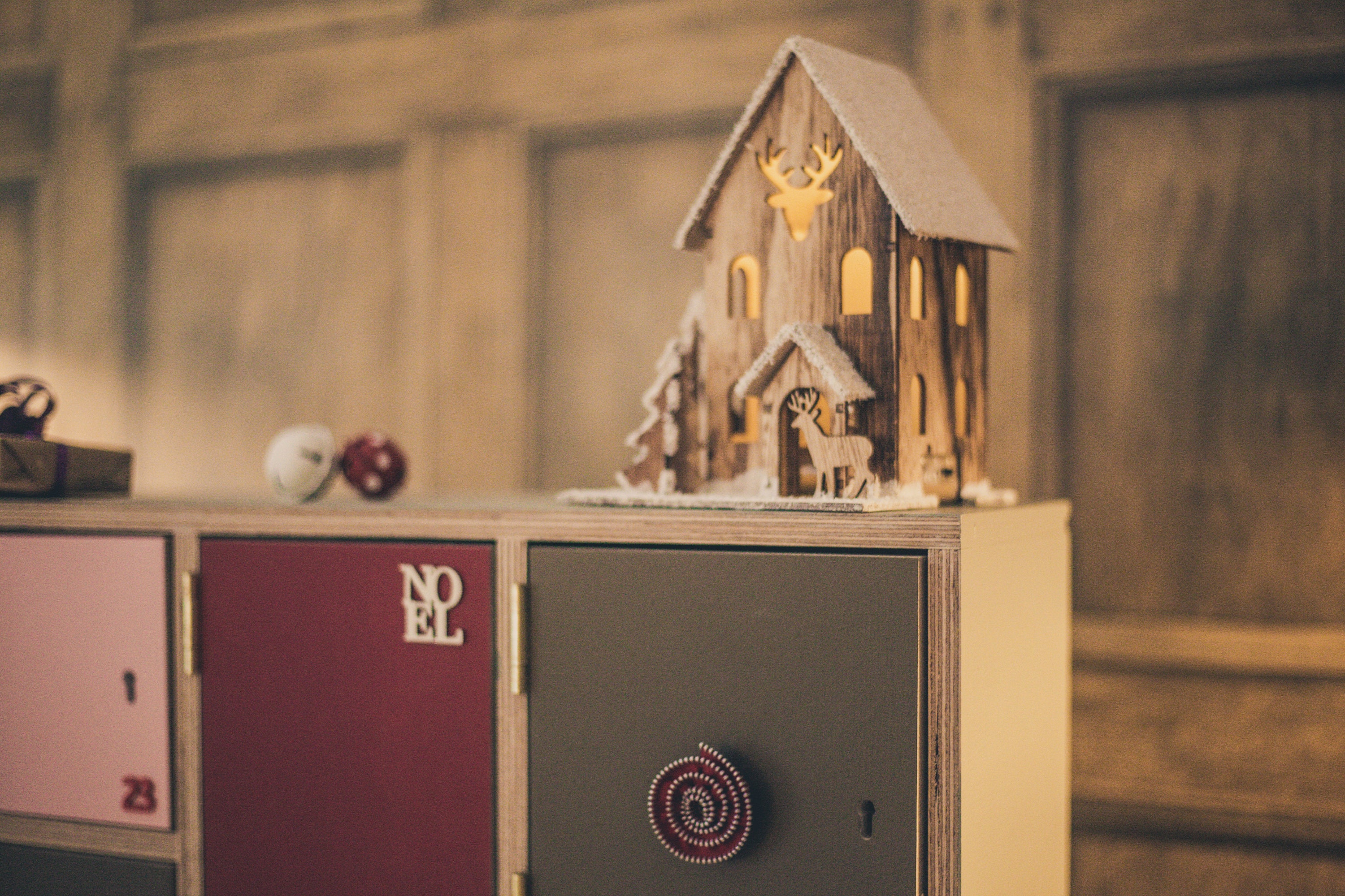 Advent Calendar With Locking Doors - Etsy