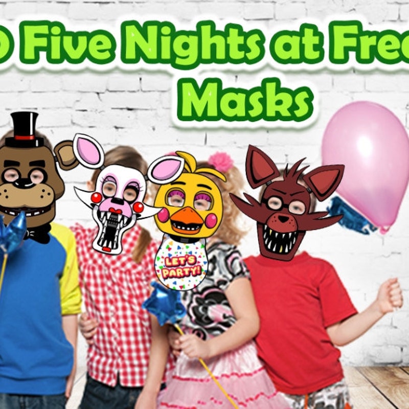 Five Nights at Freddys Mask - Etsy