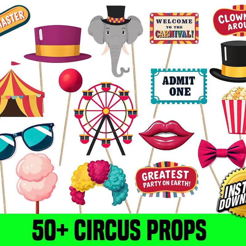 Circus Themed Party Decorations - Etsy