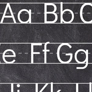 Alphabet Chart,vintage, Classroom Poster, Educational Poster ...