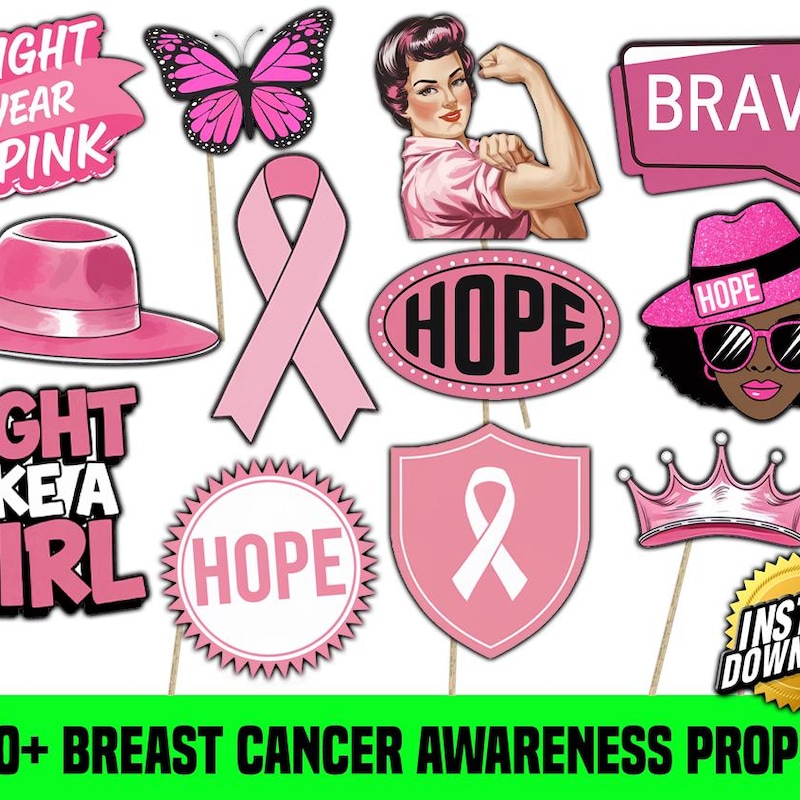 Breast Cancer Awareness Photo Booth - Etsy