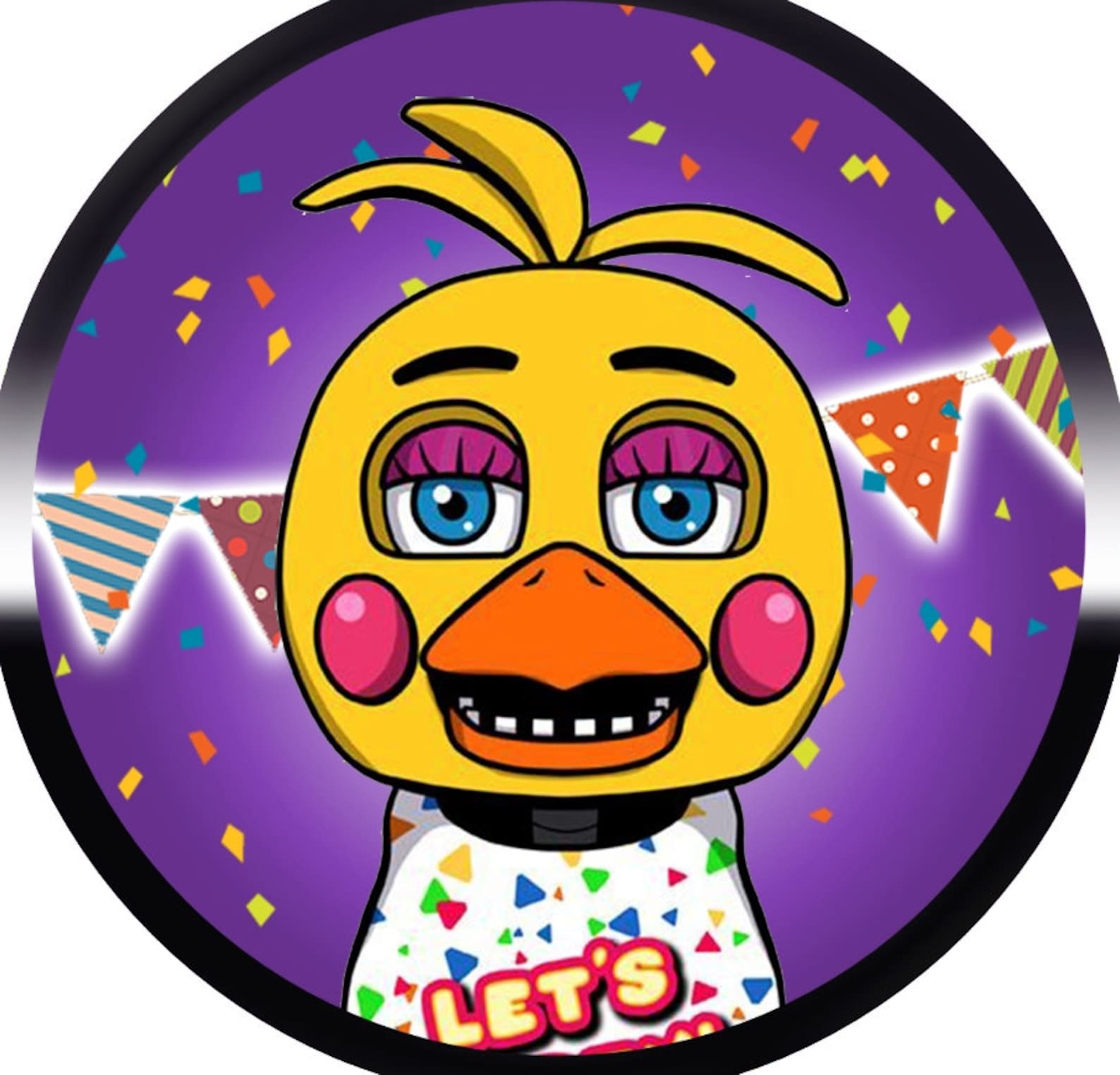 Five Nights at Freddy's FNAF Birthday Cupcake Toppers - Etsy