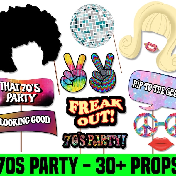 70s Party - Etsy
