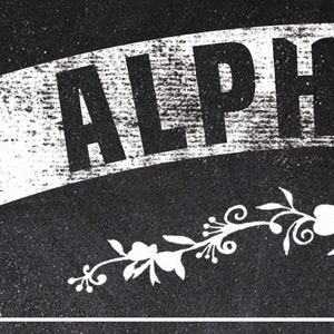 Vintage Alphabet Cursive, Classroom Poster, Educational Poster ...