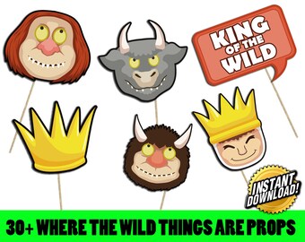 Where the Wild Things Are Finger Puppet Set - Etsy