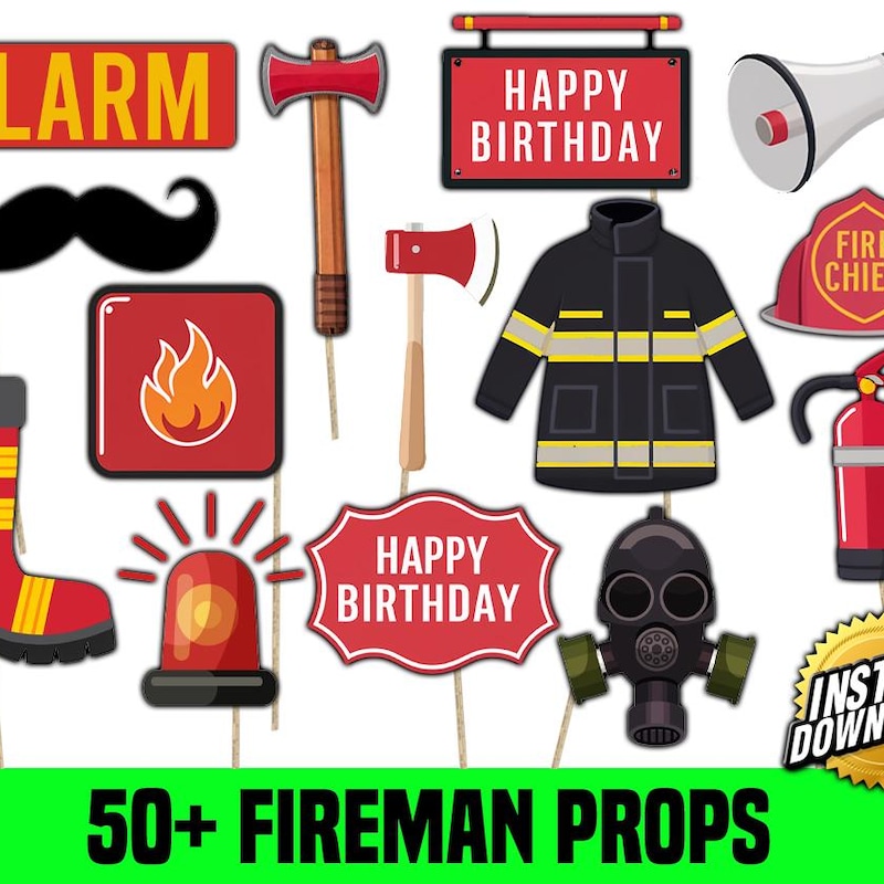 Fireman Theme - Etsy