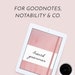 5 Pink Patterned Digital Notebook Covers for Goodnotes, Notability ...