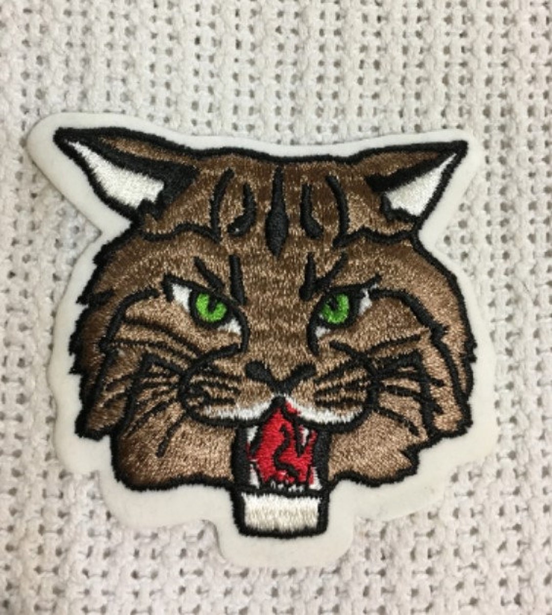 Vintage BOBCAT LYNX Patch Rare Retro L@@K WILD Cat - Etsy