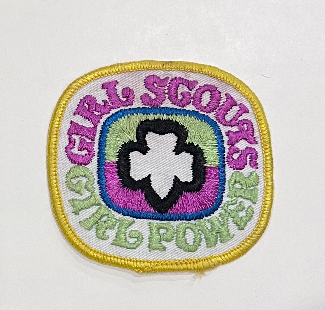 Girl Scouts Girl Power Patch Vintage Rare Retro L@@K - Etsy