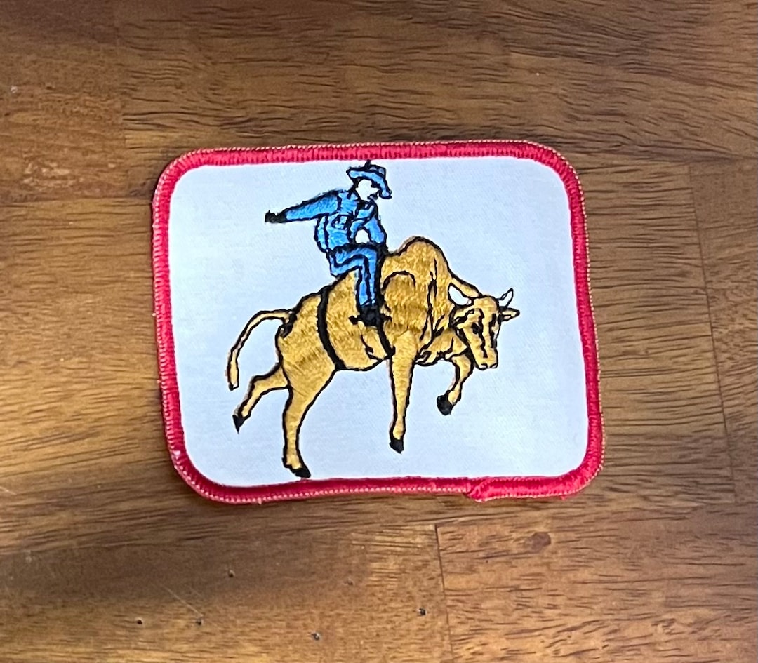 RODEO ROPER Bull Rider Vintage Patch Rare Retro L@@K RODEO - Etsy
