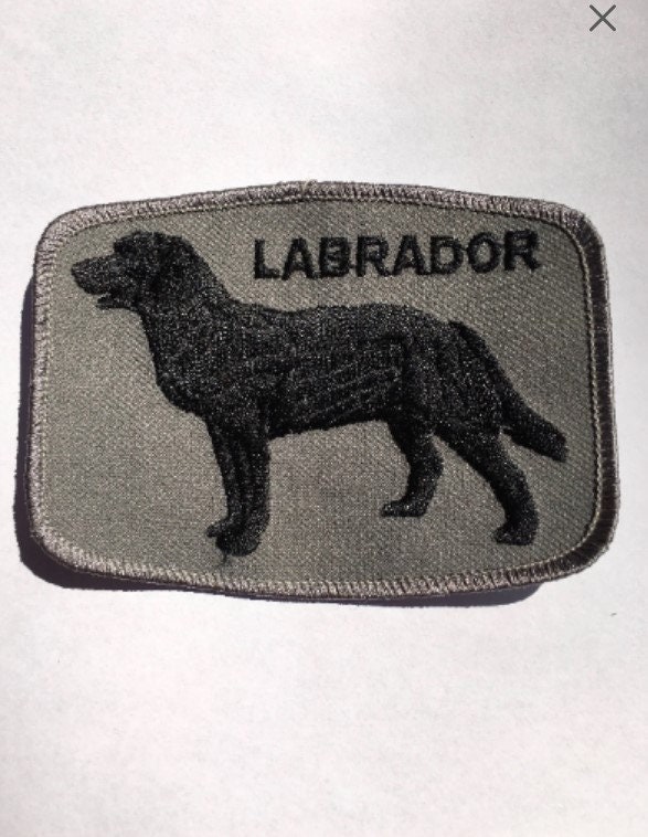 Vintage BLACK LABRADOR Patch Rare Retro LK Dog Lovers - Etsy