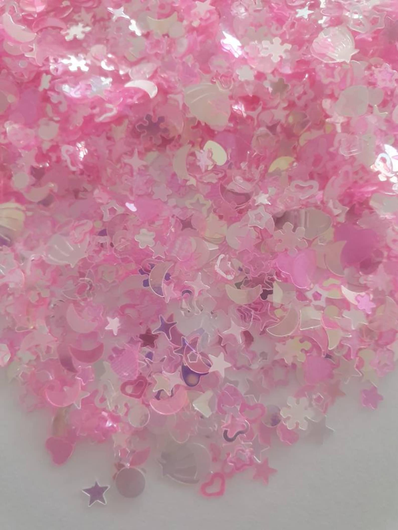 Hot Pink Paillette/sequins 20g | Etsy UK