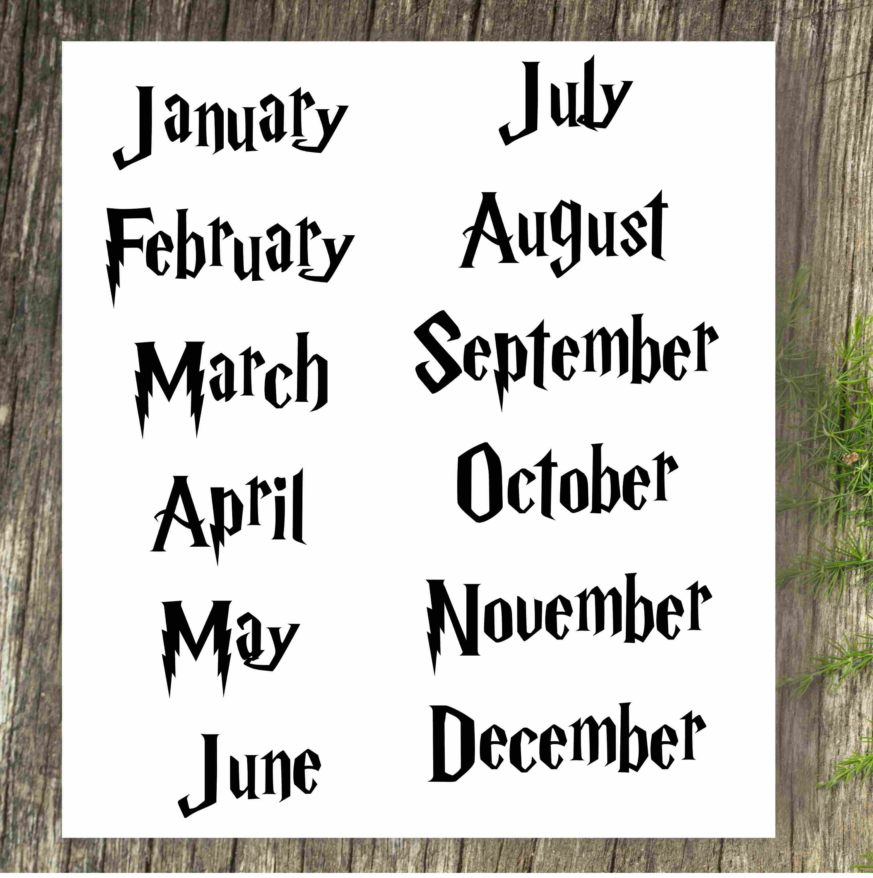 Custom Harry Potter Inspired Pregnancy Announcement All Etsy