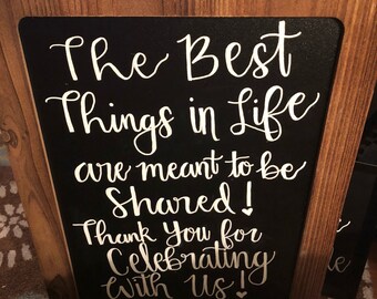 Wedding quote sign | Etsy