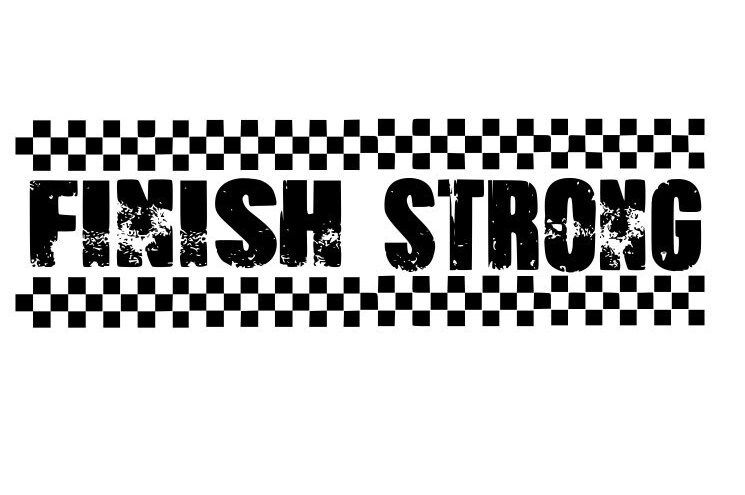 Finish strong svg SVG | Etsy
