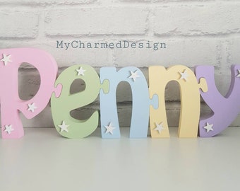 Standing Name Sign - Etsy UK