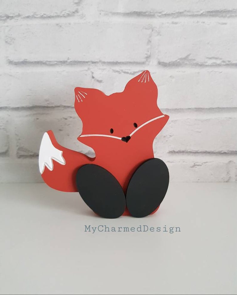 Woodland 'wonky' Animals, Shelf Decor, Nursery, Kids Room - Etsy UK