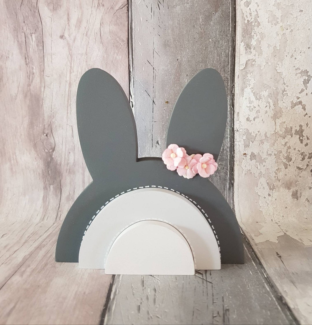 Bunny Stack Shelfie - Etsy
