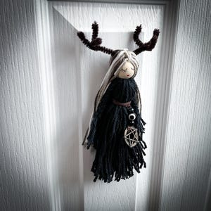 Samhain Goddess of the Ancestors. Thin Veil Yarn Doll Goddess. Ancestor ...