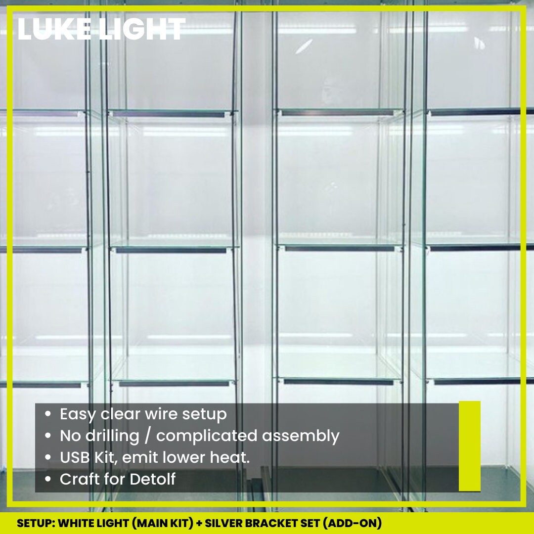 Detolf USB LED Light With Diffuser Bracket by Luke Light - Bright White ...