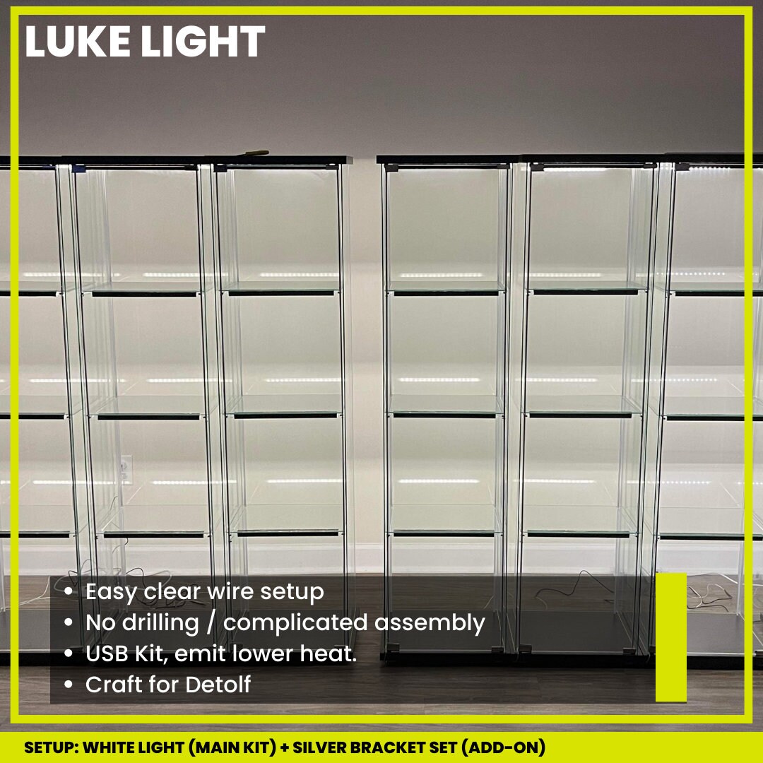 Detolf USB LED Light With Diffuser Bracket by Luke Light - Bright White ...