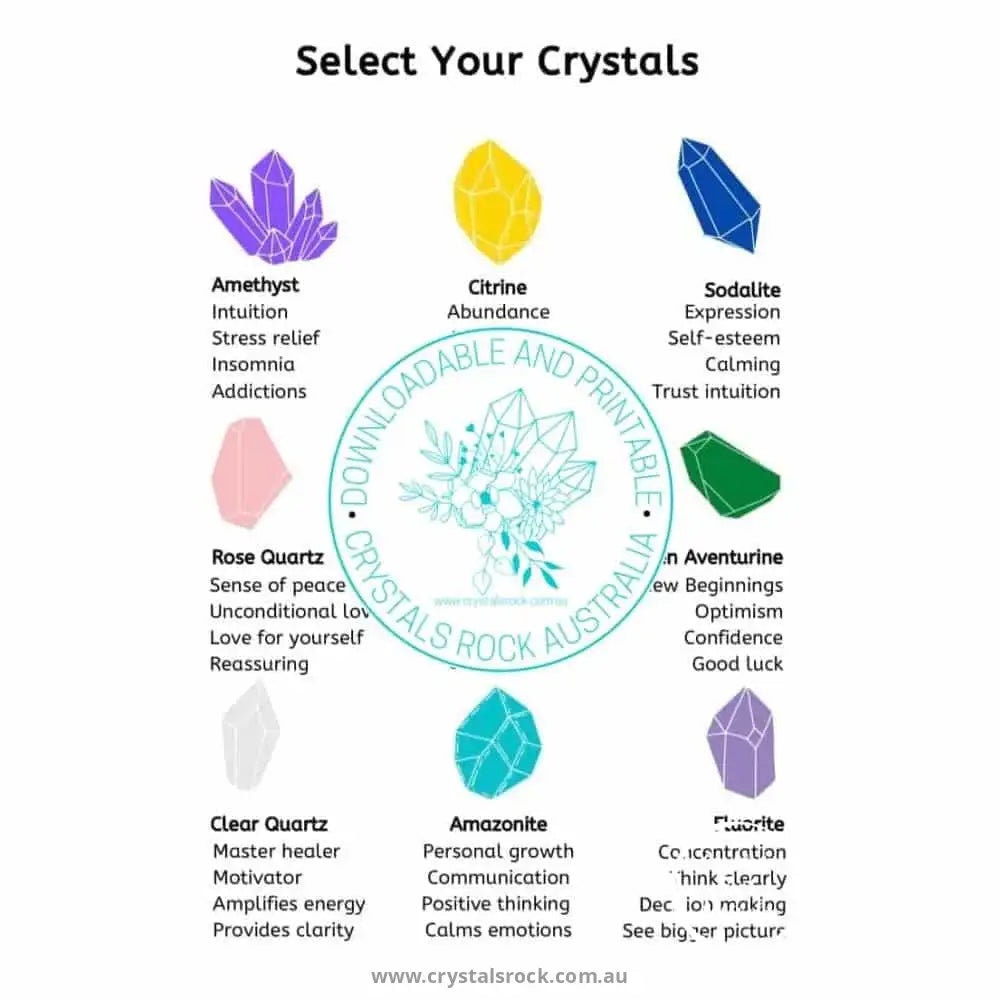 Sacred Geometry Crystal Grid Guide - Etsy