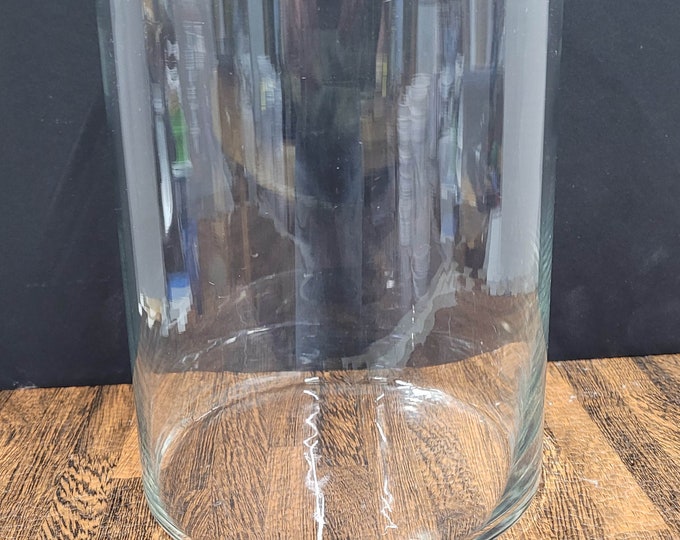 6 X 8 Inch High Cylinder Glass Vase for Indoor & Outdoor Event Home ...