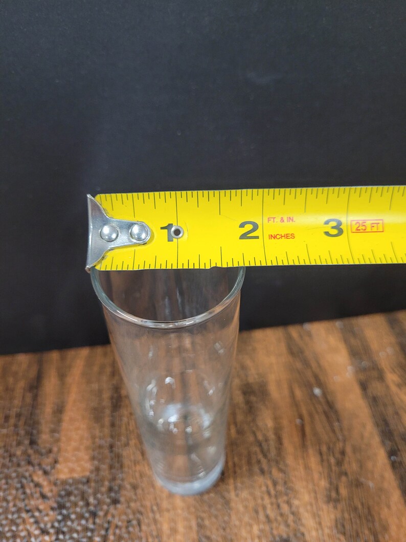 1.75 X 7.5 Tall Cylinder Shape Clear Flower Glass - Etsy