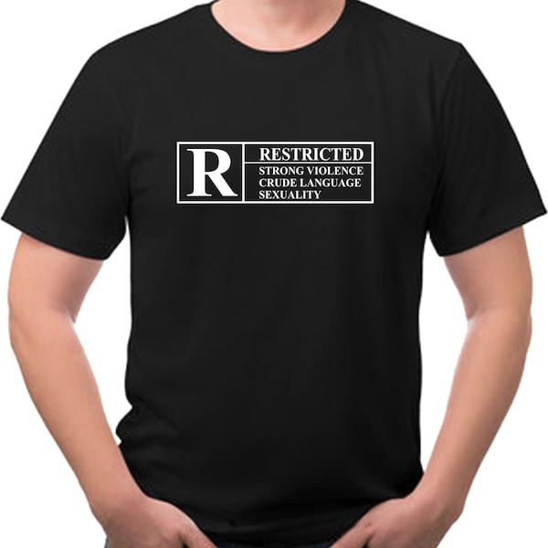 Funny Rated R Tshirts - Etsy