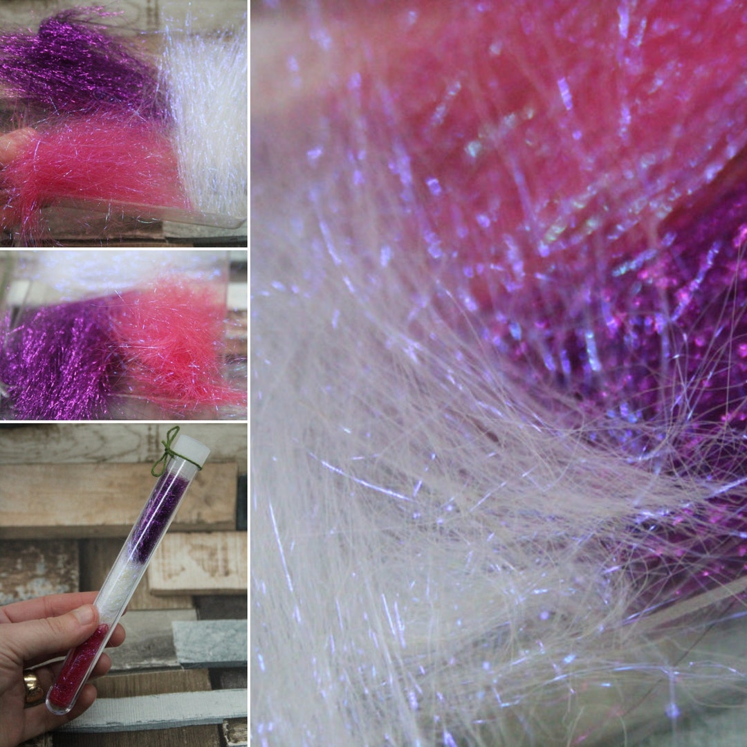 Tube of Angelina Sparkles Fibre for Adding Glitter to Your Fibre ...