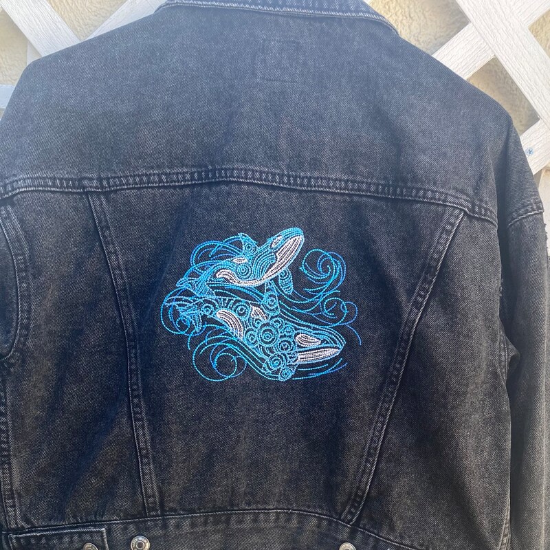 Denim Whale - Etsy