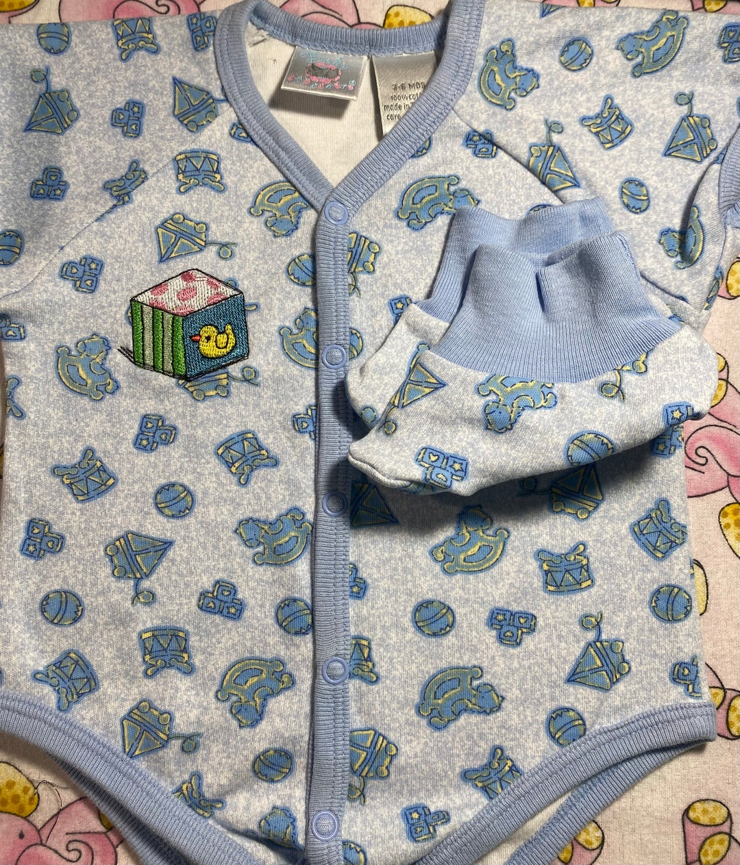 Onesie, Onesie 3-6 Months, Onesie 3-6 Months With Booties, Onesie With ...