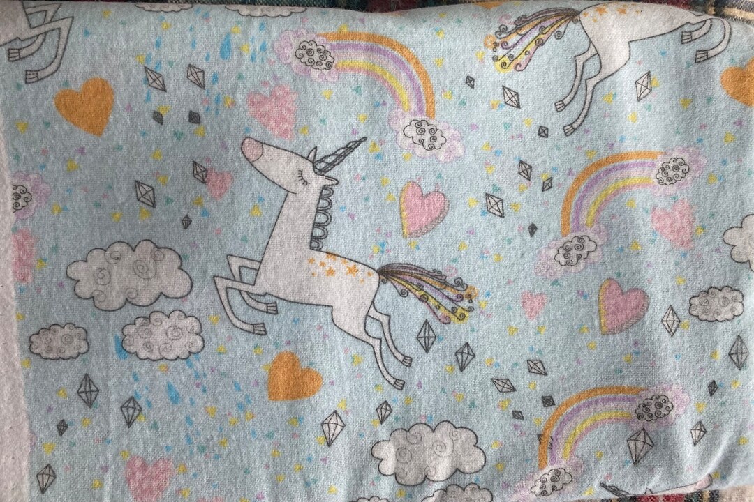 Nap Map Cover, Daycare Nap Mat Cover, Unicorns and Rainbows - Etsy