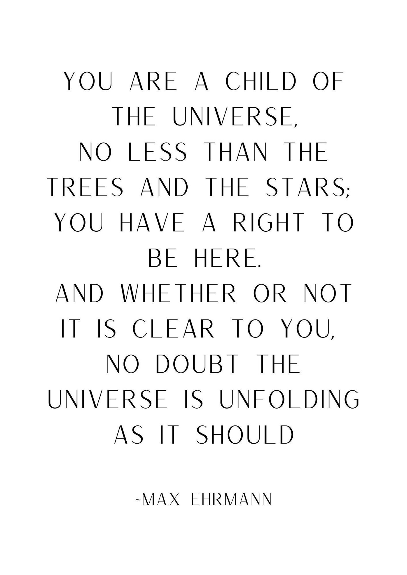 Poetry. Download. Poem by Max Ehrmann - Etsy