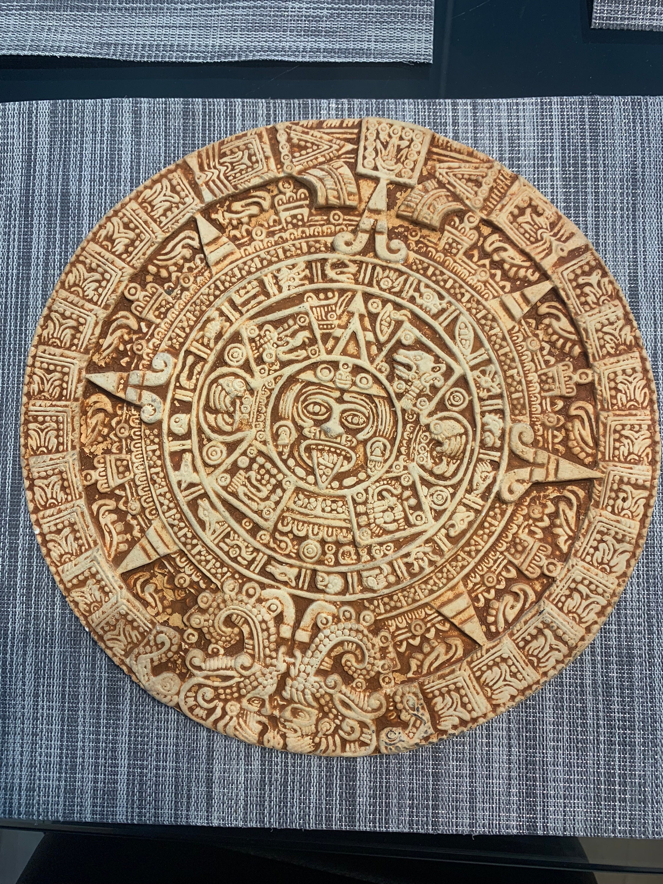 Aztec Calendar Rare Piece - Etsy
