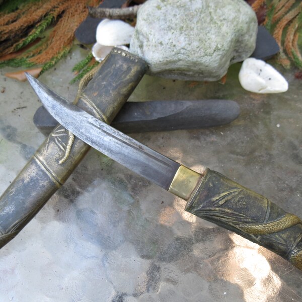 Snake Knife Handle - Etsy