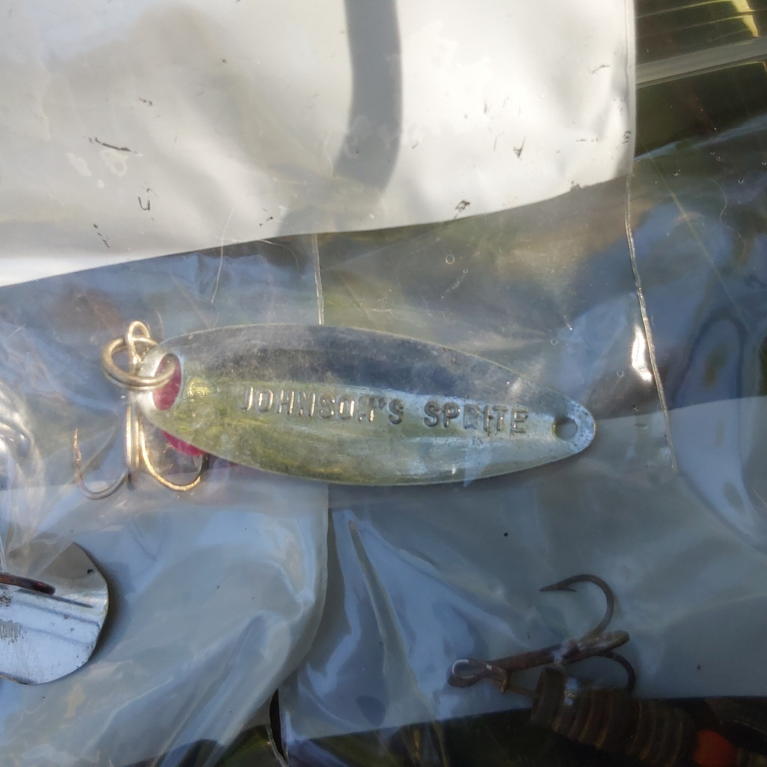 Vintage Fishing Lure Collection: Johnson's Sprite, Red Eye Spinners - Etsy
