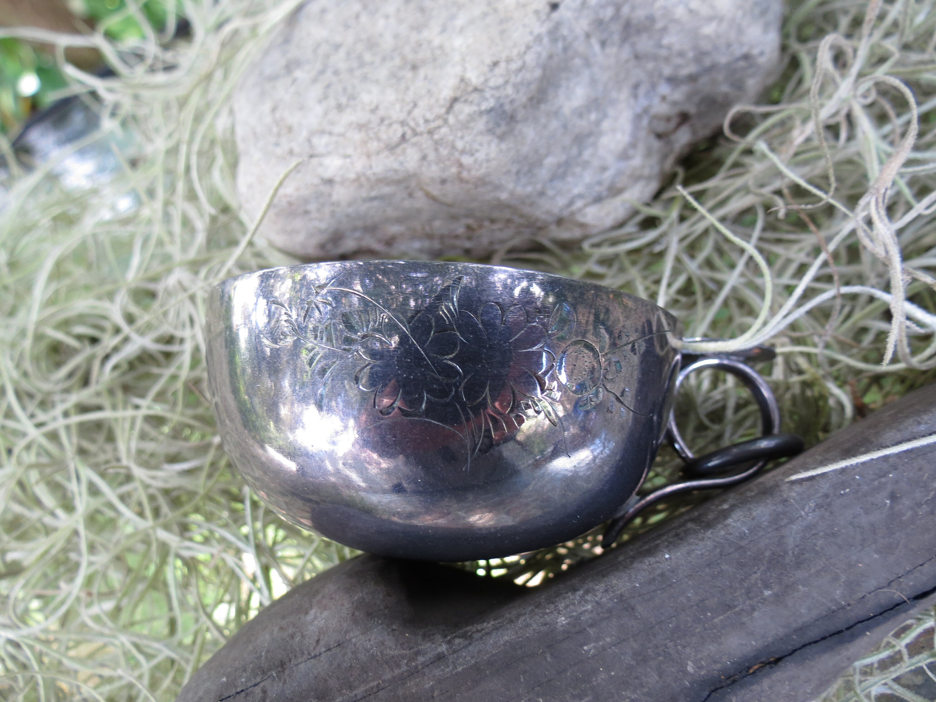 Antique Wine Tasting Cup Silver Plate Sommelier Great - Etsy UK