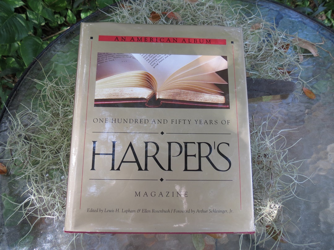 Harper's Magazine Book 150 Years of Harper's an - Etsy