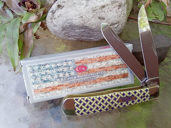 Case XX 2 Blade Trapper Pocket Knife Box and Papers Included | Etsy