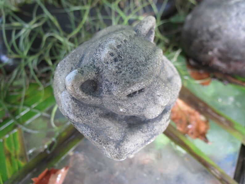 Miniature Garden Statue Mythical Creature Plaster Figurine | Etsy