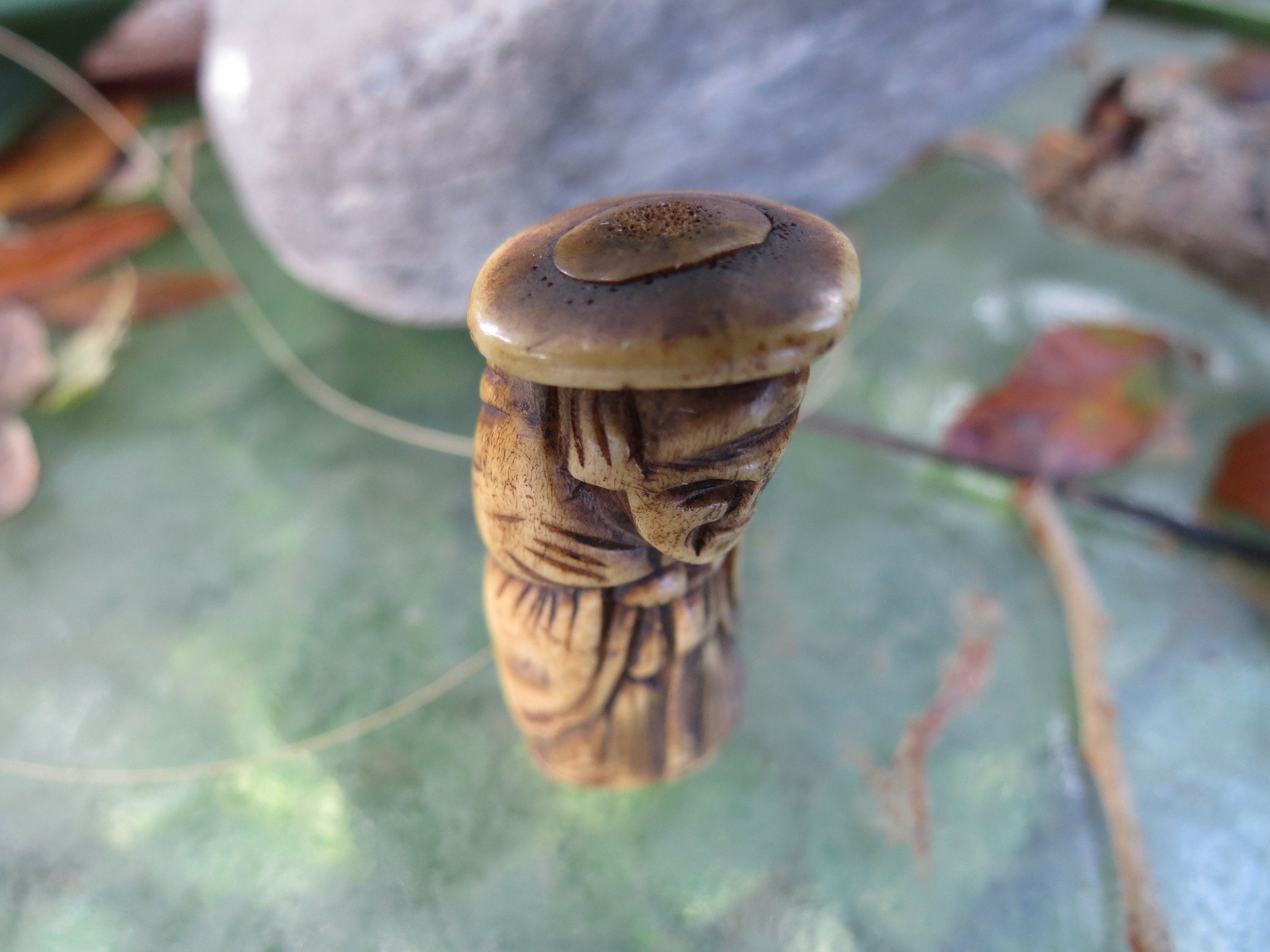 Japanese Katabori Netsuke Very Early 19th Century Carved - Etsy