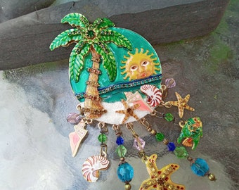 Lunch at the Ritz Angelfish Brooch LATR Enamel Angel Fish | Etsy